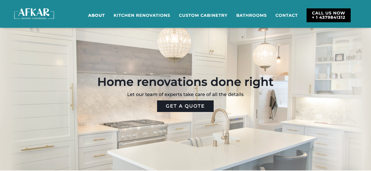 AFKAR kitchen and home renovations